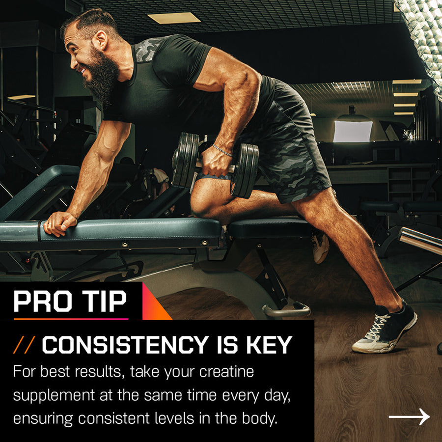 pure. proven. perfect. creatine. - MuscleFeast