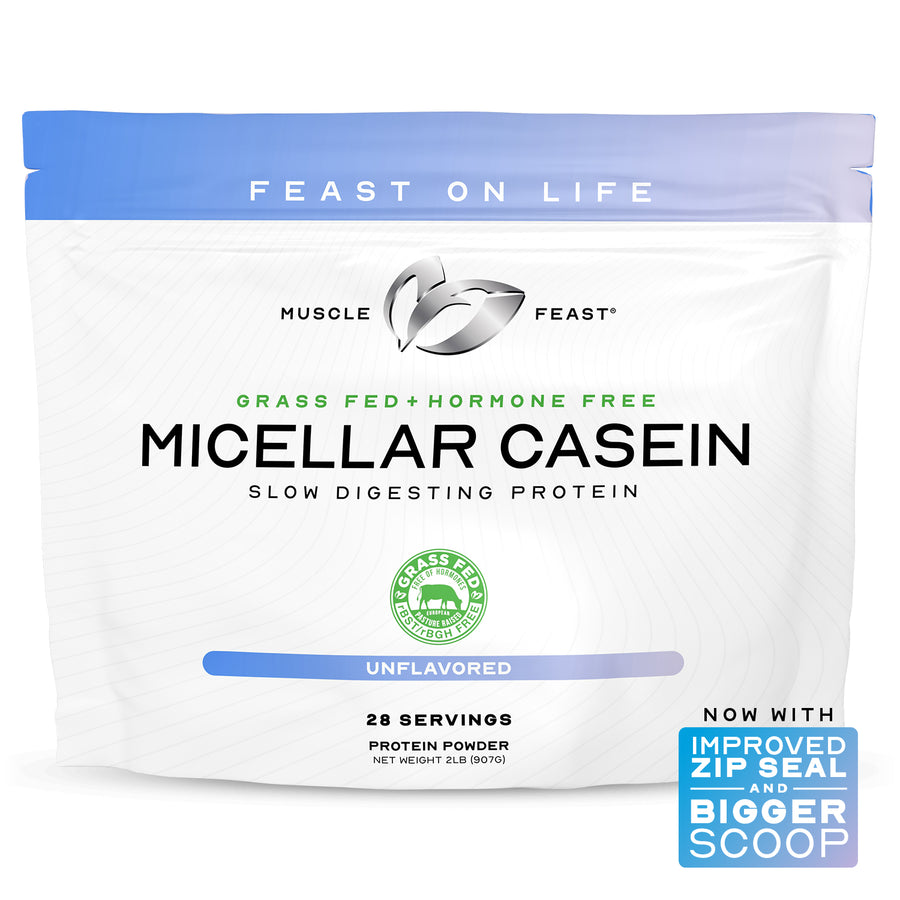 Natural Micellar Casein Protein Powder | Muscle Feast - MuscleFeast