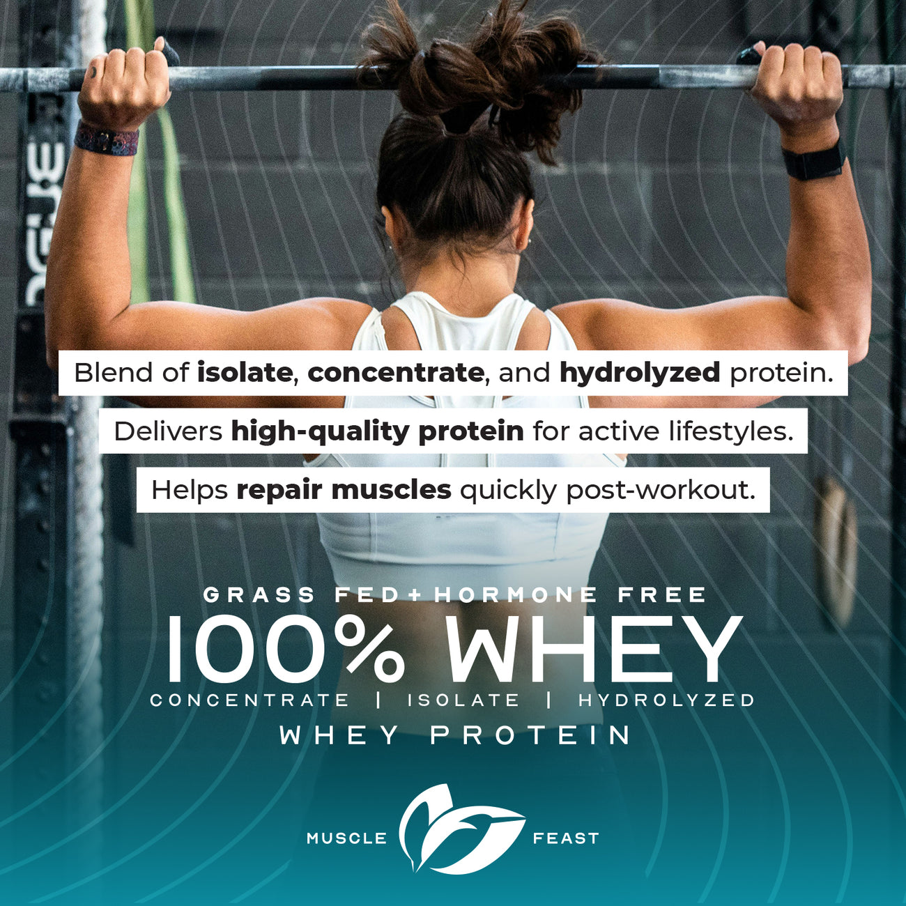 100% Whey Protein Powder | Muscle Feast - MuscleFeast